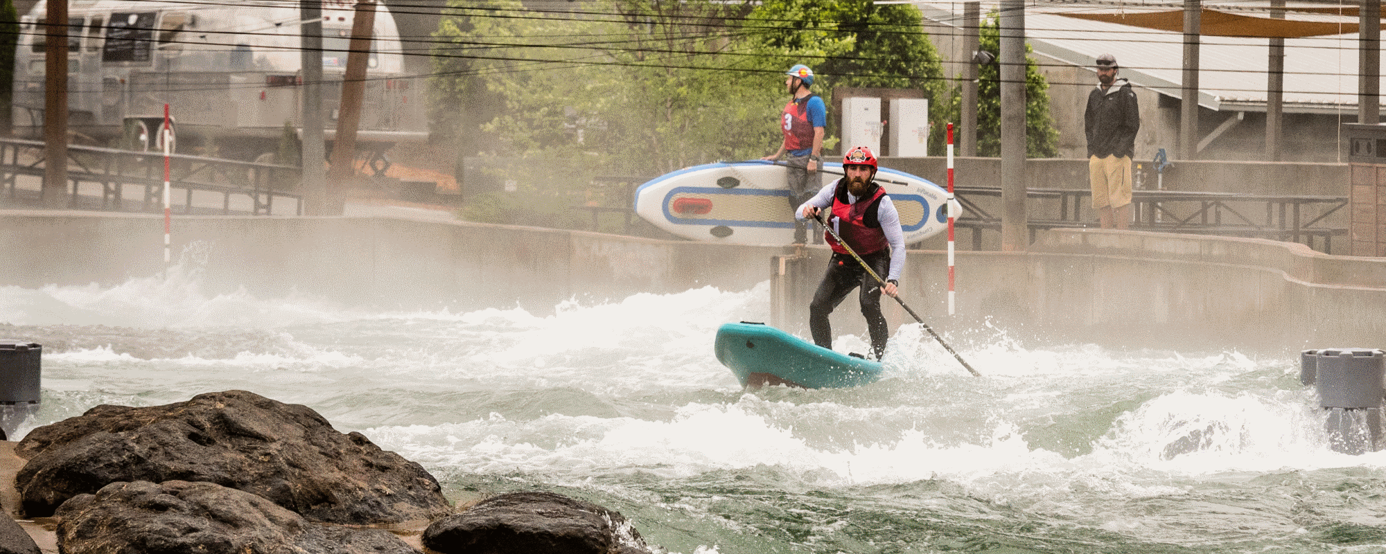 Whitewater SUP Private Lessons - Whitewater